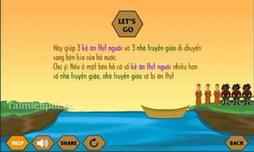 Qua Sông for Windows Phone - Game IQ qua sông cho Windows Phone -Game